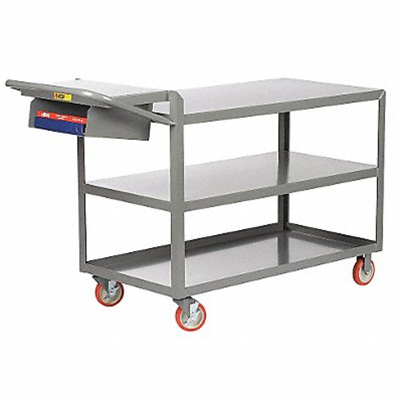 Order Picking Cart 1 200 lb Steel 19G678