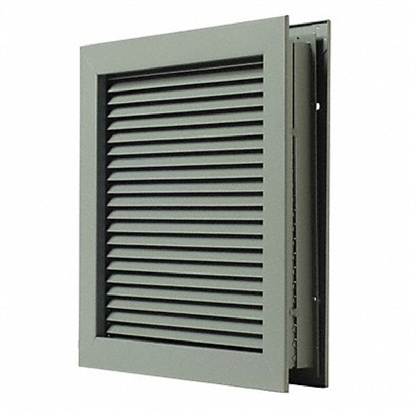 Self Attaching Louver Steel 10 ft 45AD83