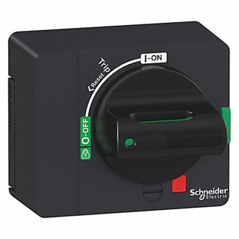 Direct Mounted Black Rotary Handle 482H84