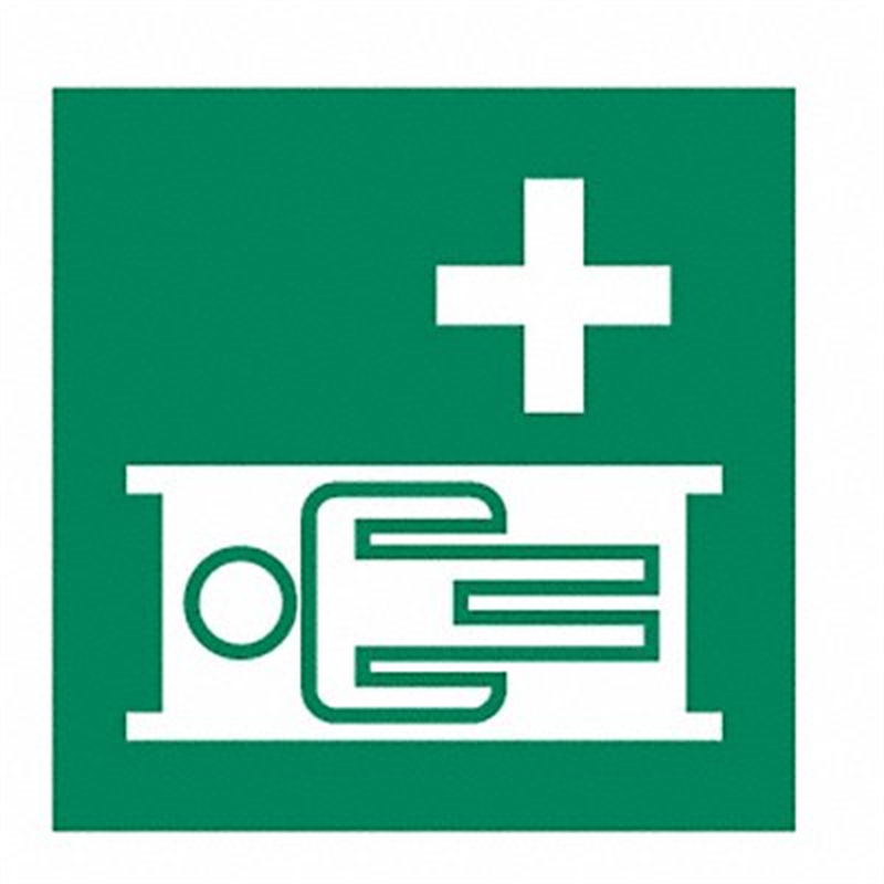 IMO Safety Sign 6inx6in Polycarbonate 486F81