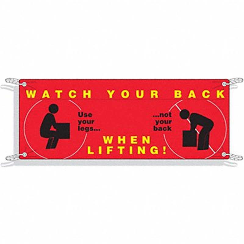Banner 48 in x 120 in Polyethylene 4ZG95